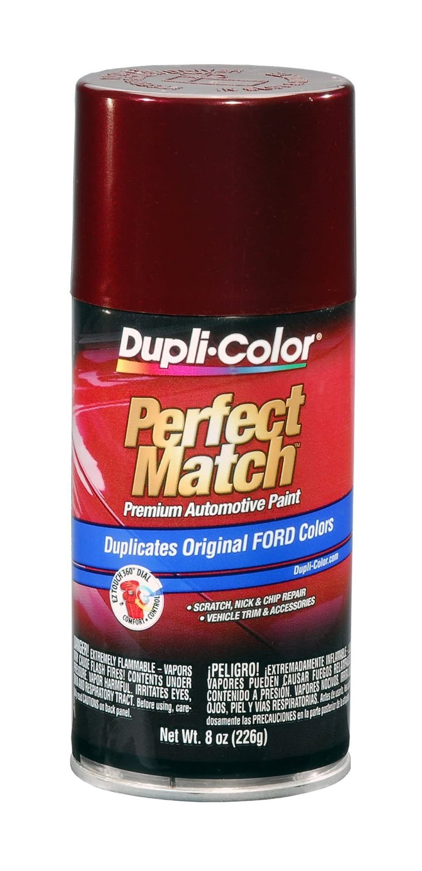 Duplicolor BFM0373 Perfect Match Dark Toreador Red FORD 8oz ...