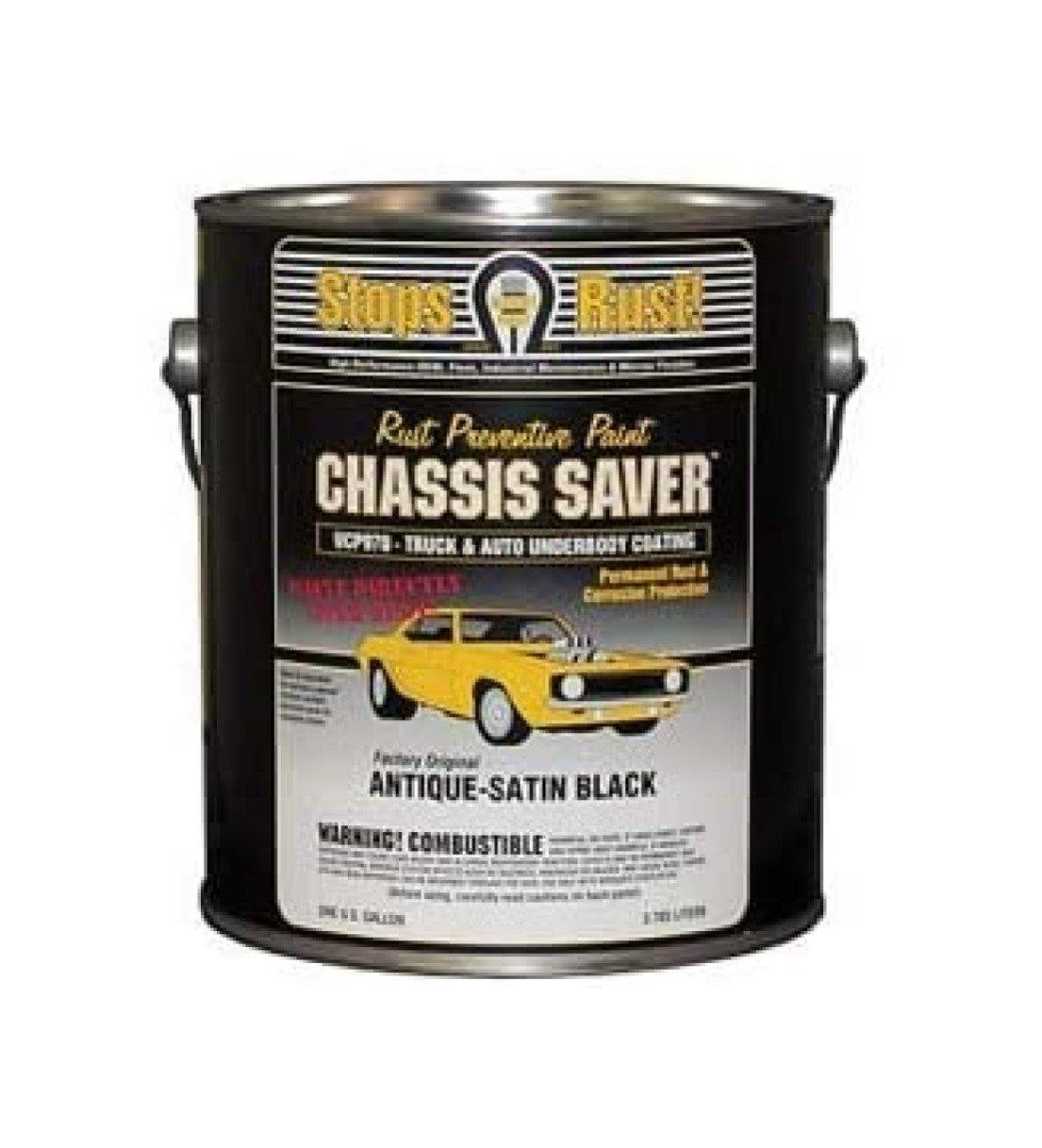 Chassis Saver Rust Preventative Paint UCP970-16 Satin Black 1/2 Pint ...