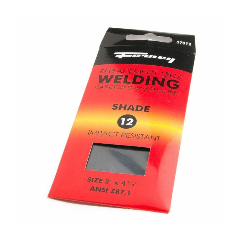 Forney 57012 Welding Lens, 2" x 4-1/4", Shade #12 — WeGotAutoPaint