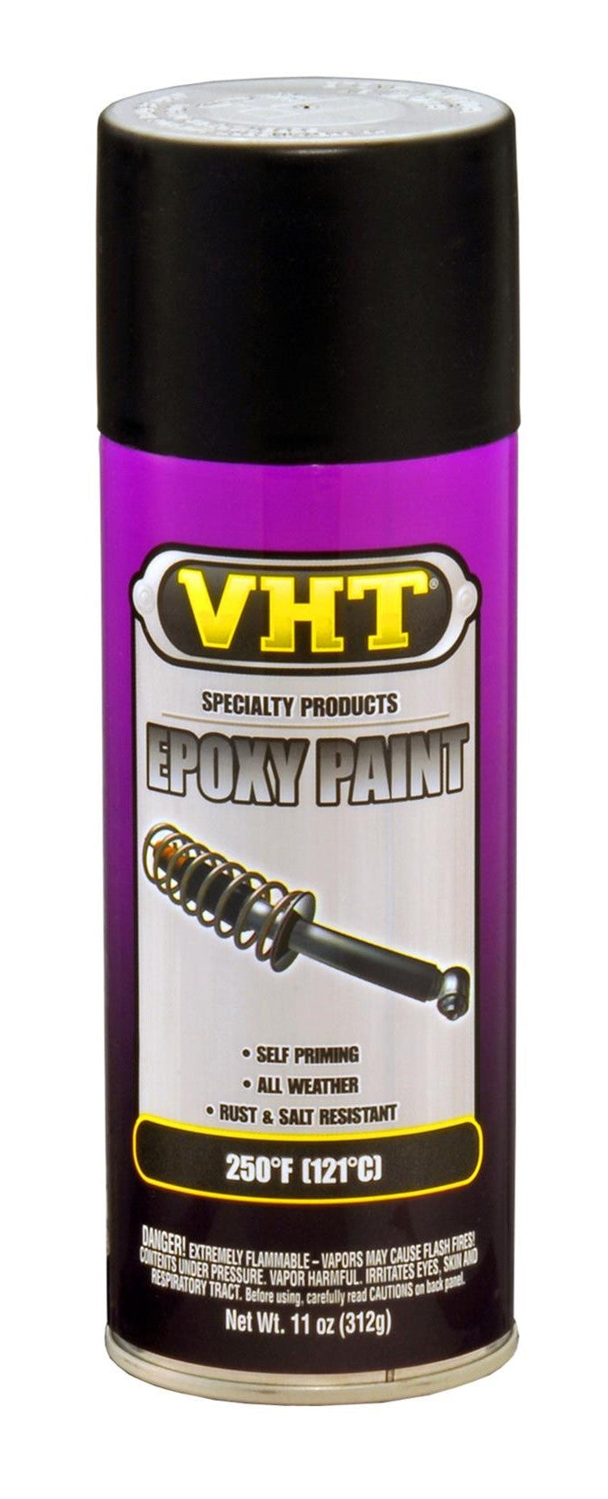 Duplicolor SP652 VHT Epoxy Paints Satin Black Aerosol 11oz ...