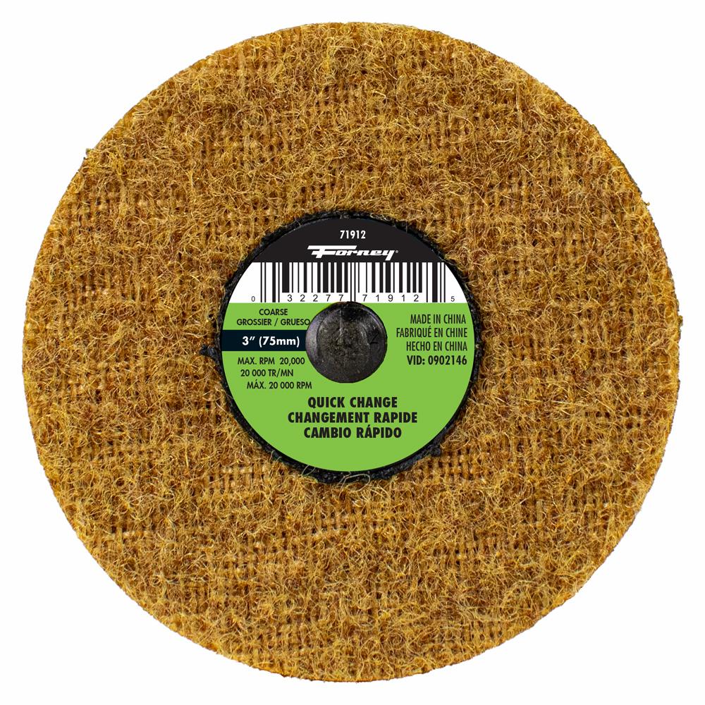 Forney 71912 Surface Prep Pad, 3" (Coarse Grit) — WeGotAutoPaint