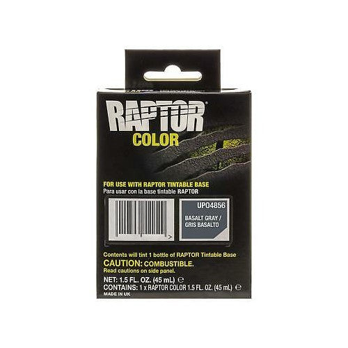 U-POL 4856 Basalt Raptor Truck Bed Liner Gray Color Tint — WeGotAutoPaint