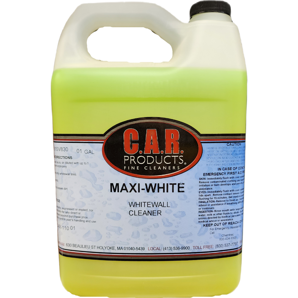 XCP CAR-11001 CAR Products Maxi-White Whitewall Cleaner (1 gal ...