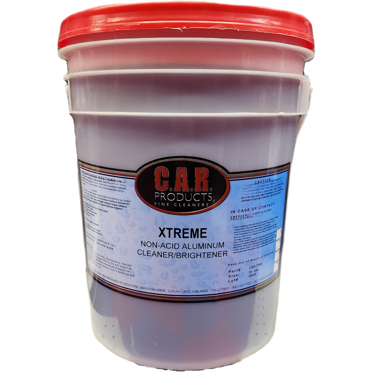 XCP CAR-77805 CAR Products Xtreme Aluminum Brightener (Non Acid, 5 gal ...